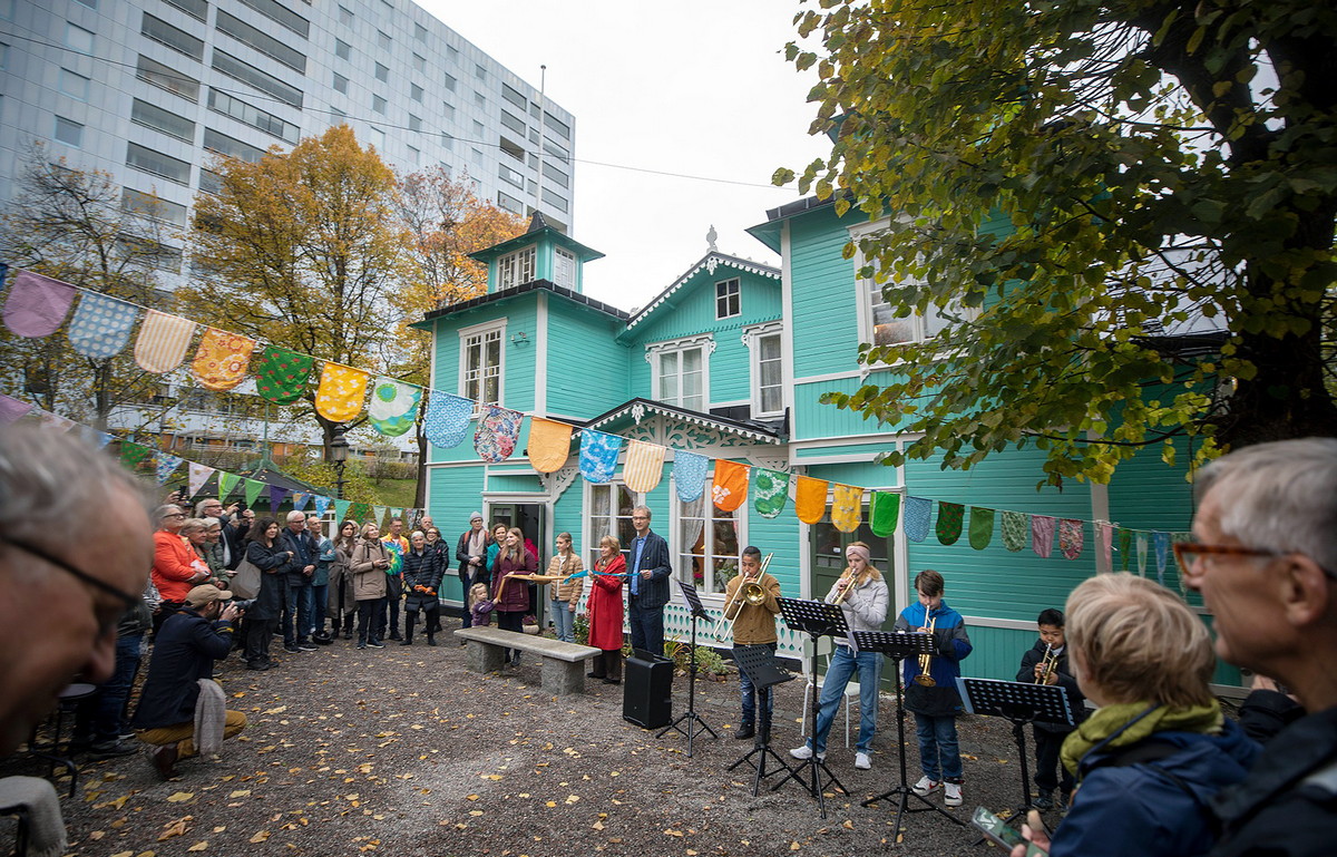 Olle Olsson-huset i Hagalund i Solna nyinvigt – boborg.se